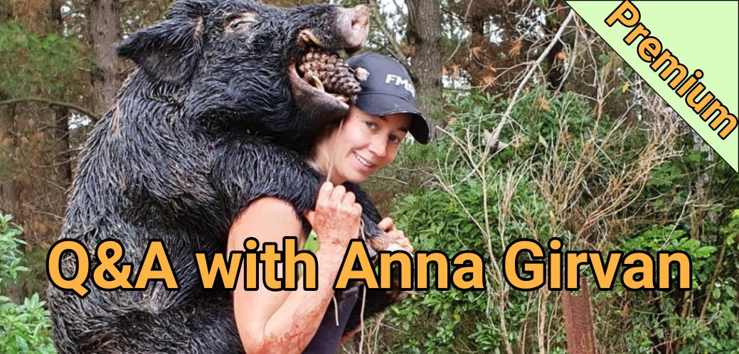 Q&A With Anna Girvan • Hooked on Boars